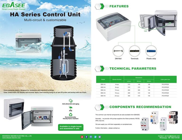 Home Pumping Station Applications - Shanghai Ebasee Electric Co.,Ltd