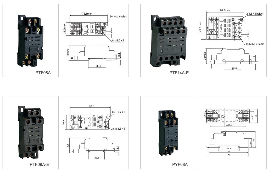 Relay Socket Series - Shanghai Ebasee Electric Co.,Ltd