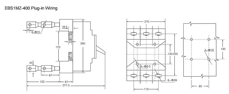EBS1MZ DC Moulded Case Circuit Breaker - Shanghai Ebasee Electric Co.,Ltd