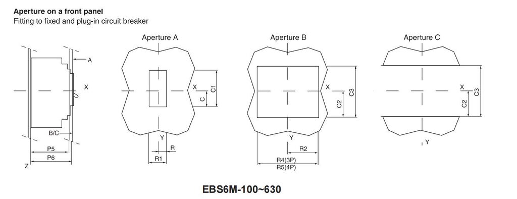 EBS6M Moulded Case Circuit Breaker - Shanghai Ebasee Electric Co.,Ltd