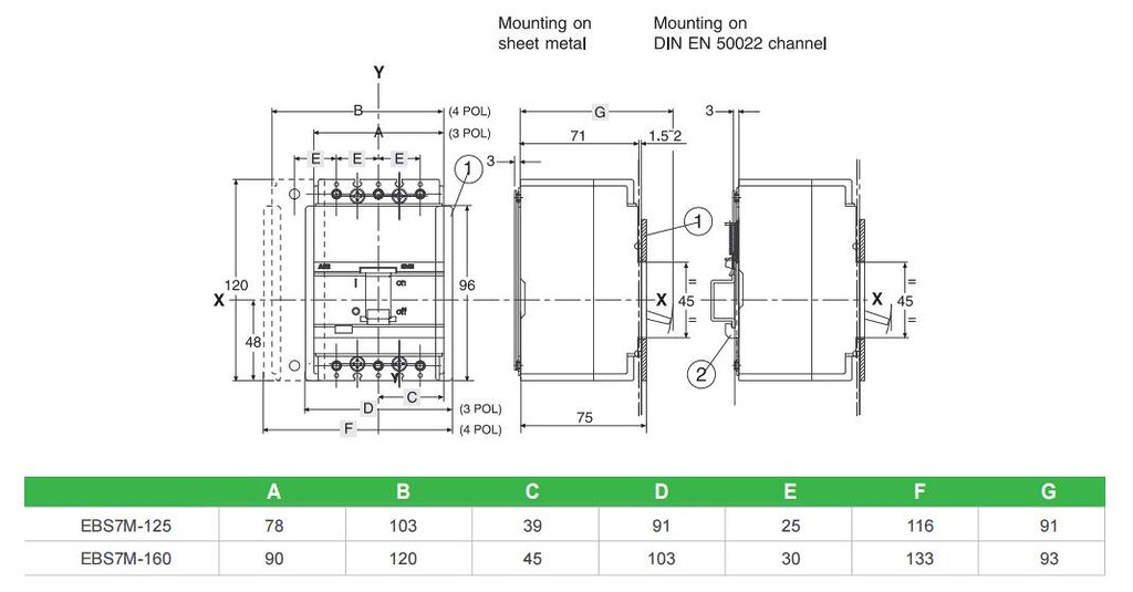EBS7M Moulded Case Circuit Breaker - Shanghai Ebasee Electric Co.,Ltd