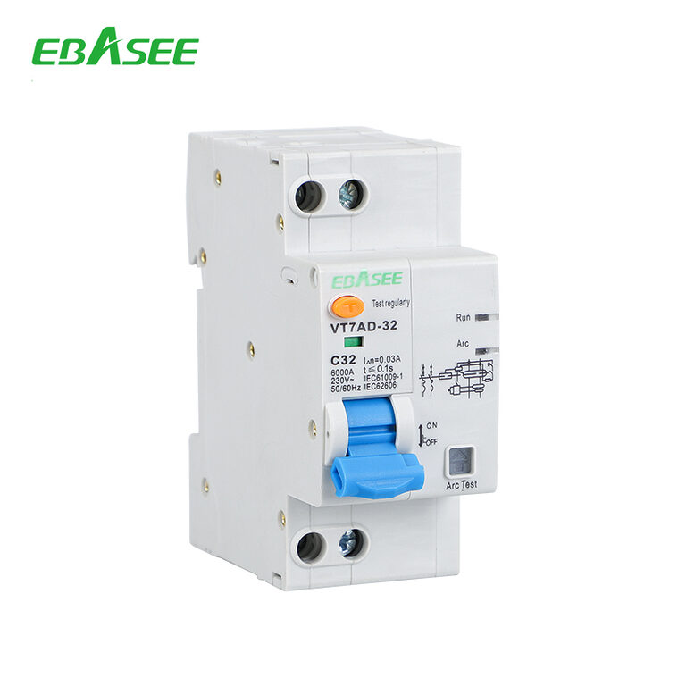 VT7AD AFDD Arc Fault Detection Device - Shanghai Ebasee Electric Co.,Ltd VT7AD AFDD Arc Fault Detection Device - Shanghai Ebasee Electric Co.,Ltd
