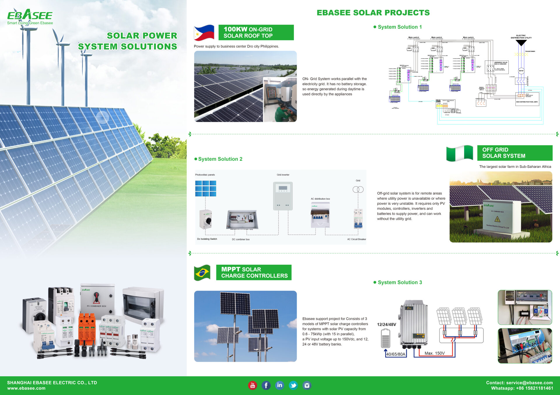 Solar Power System Solution - Shanghai Ebasee Electric Co.,Ltd
