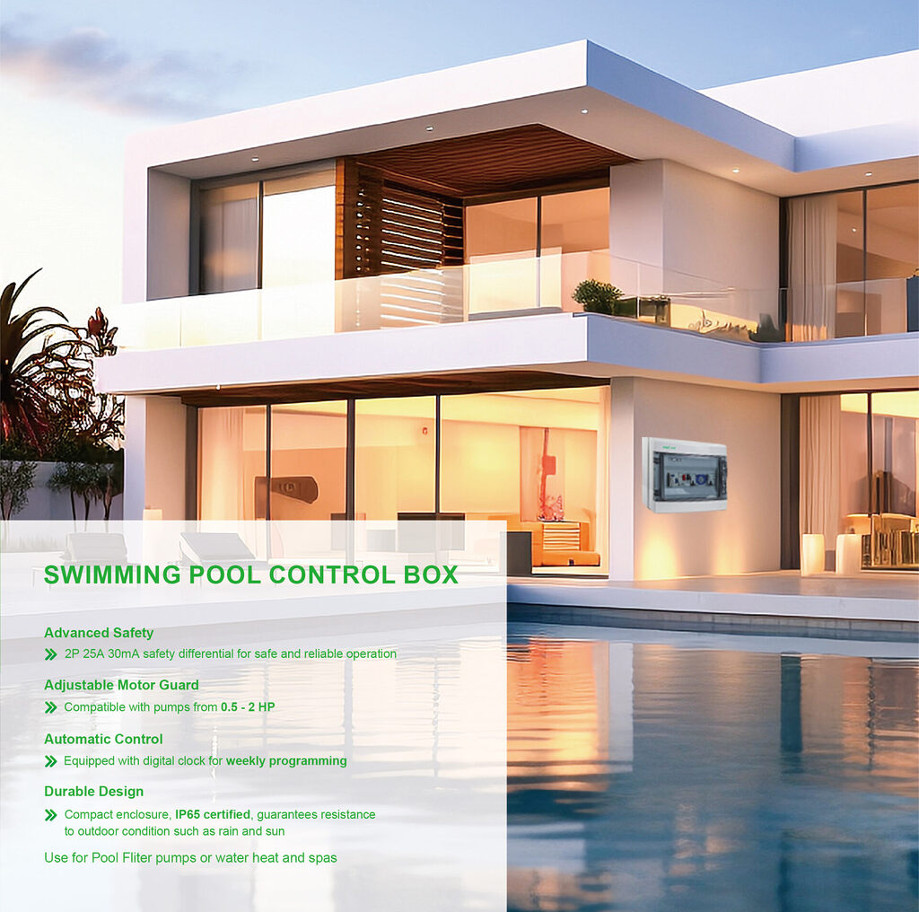 Simplify Pool Maintenance: Pre-installed Electrical Panel for Swimming ...