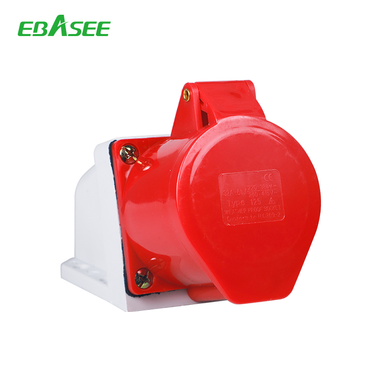 E Series IP44 / IP67 Industrial Wall Mounted Socket Outlet - Shanghai ...