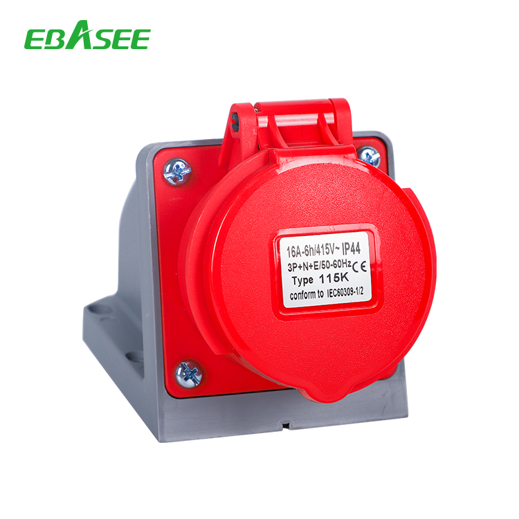 SN Series IP44 / IP67 Industrial Wall Mounted Socket Outlet - Shanghai ...